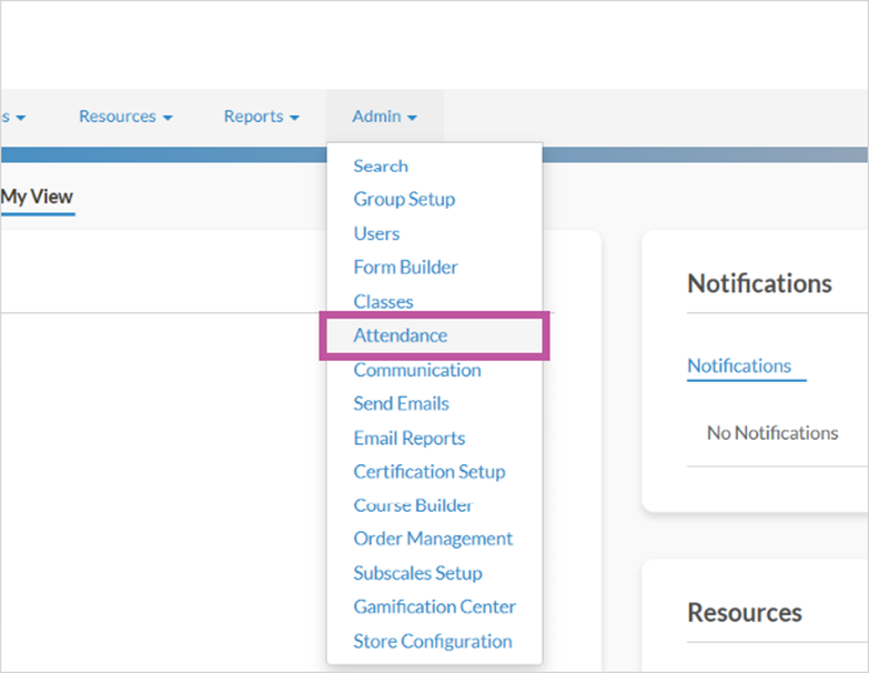 How to Add Attendance for Users enrolled in a Live/Combo class – Help Center - FACTS Faith