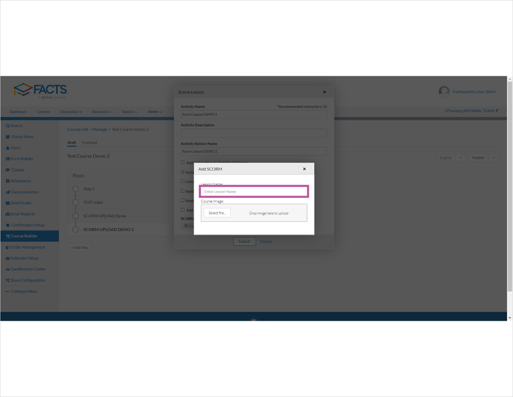How to Add a SCORM File to a course in Course Builder – Help Center ...