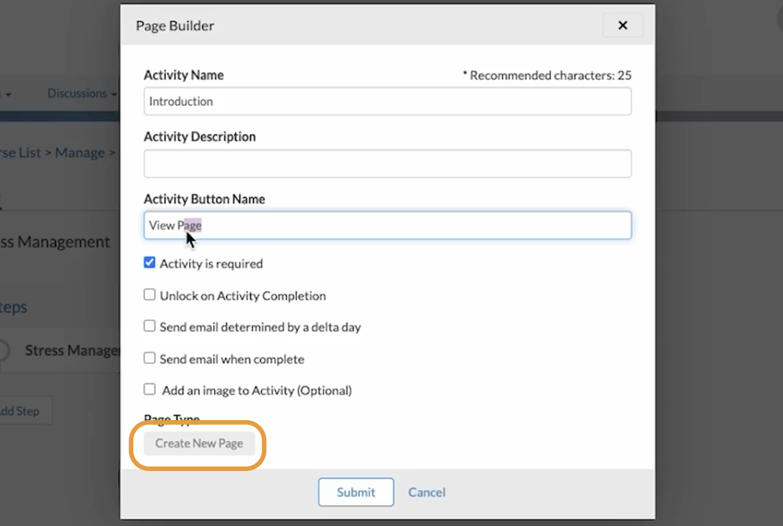 How to Build a Page in Page Builder Activity (Overview) – Help Center ...
