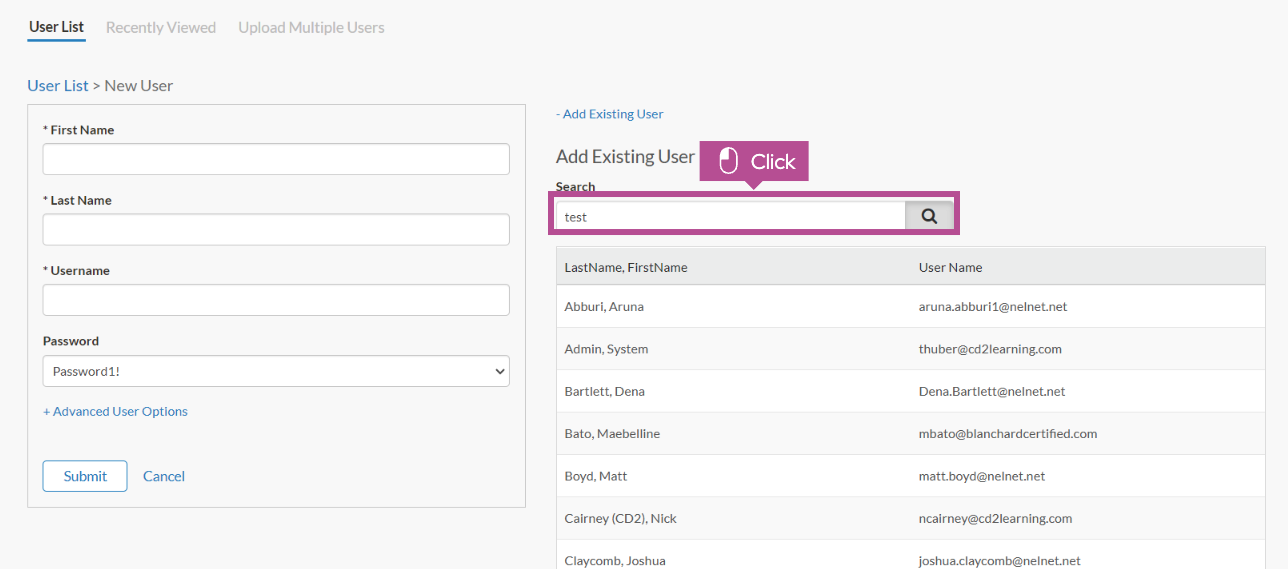 How to Add an Existing User to a Group – Help Center - FACTS Faith